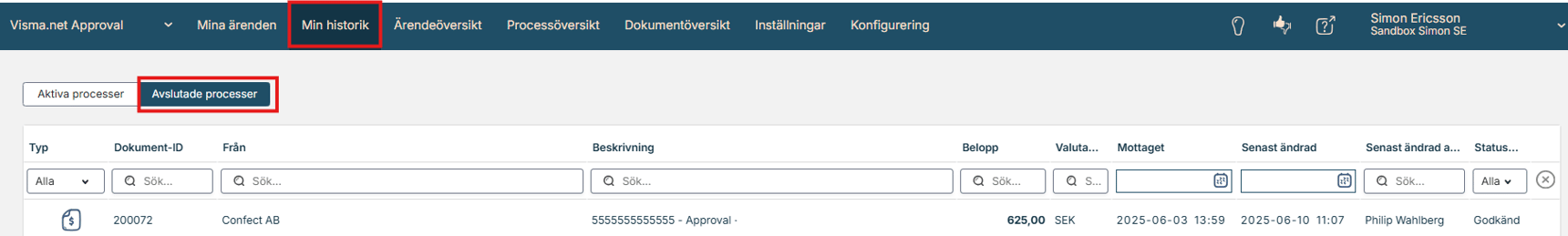 Hur fungerar fakturagodkännande i Visma Net Approval?